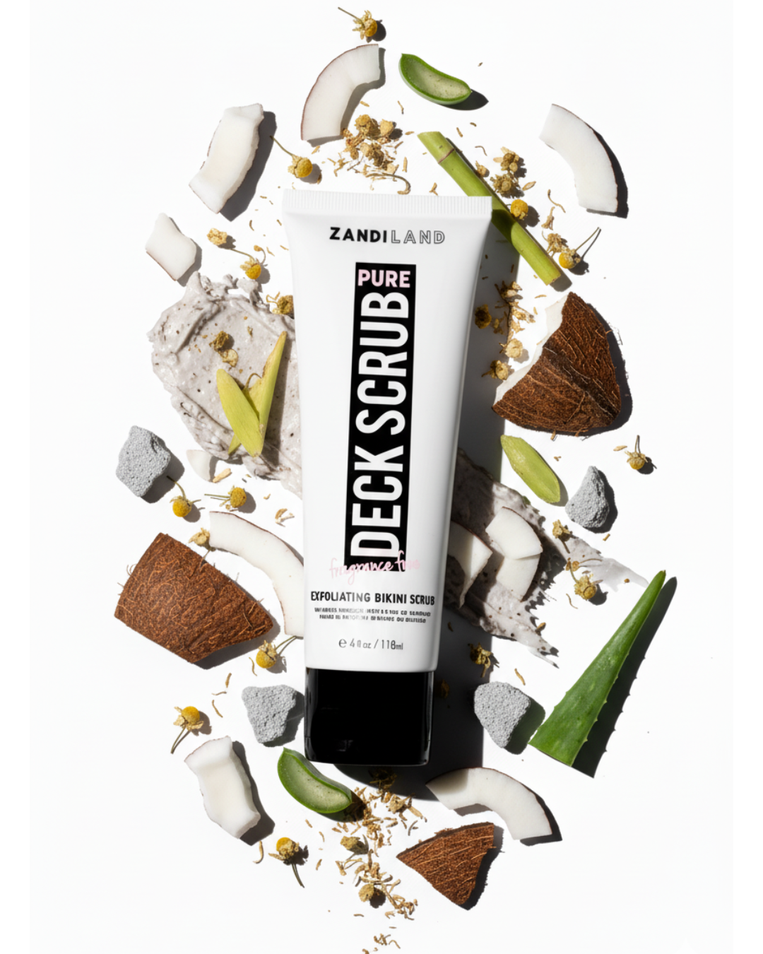 Deck Scrub Pure Travel Size – Zandi Land Professional