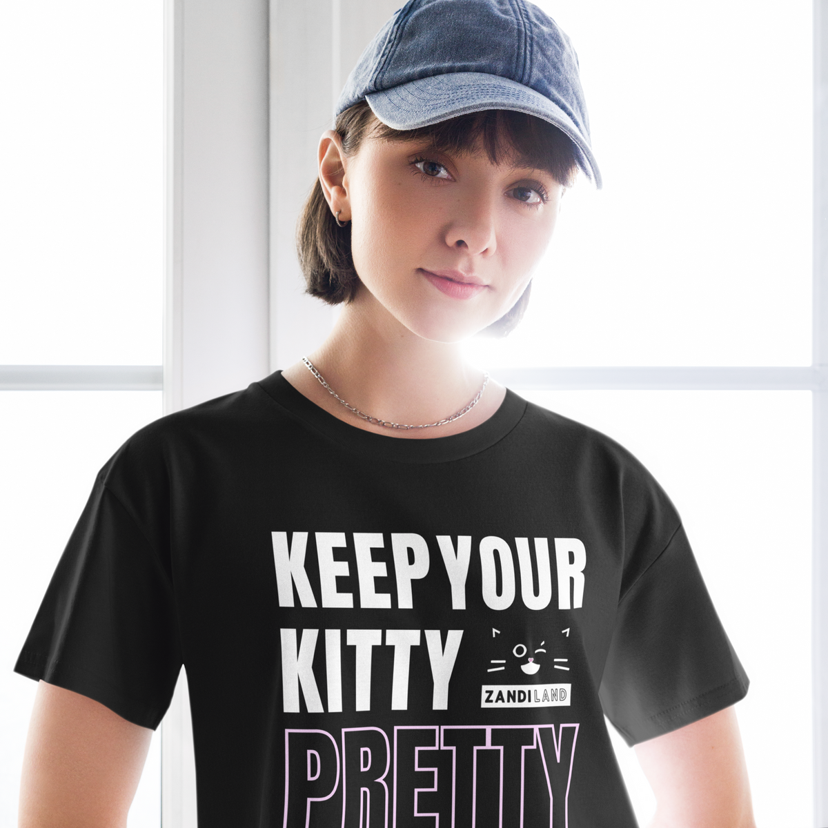 Keep Your Kitty Pretty Crop Top – Zandi Land Professional